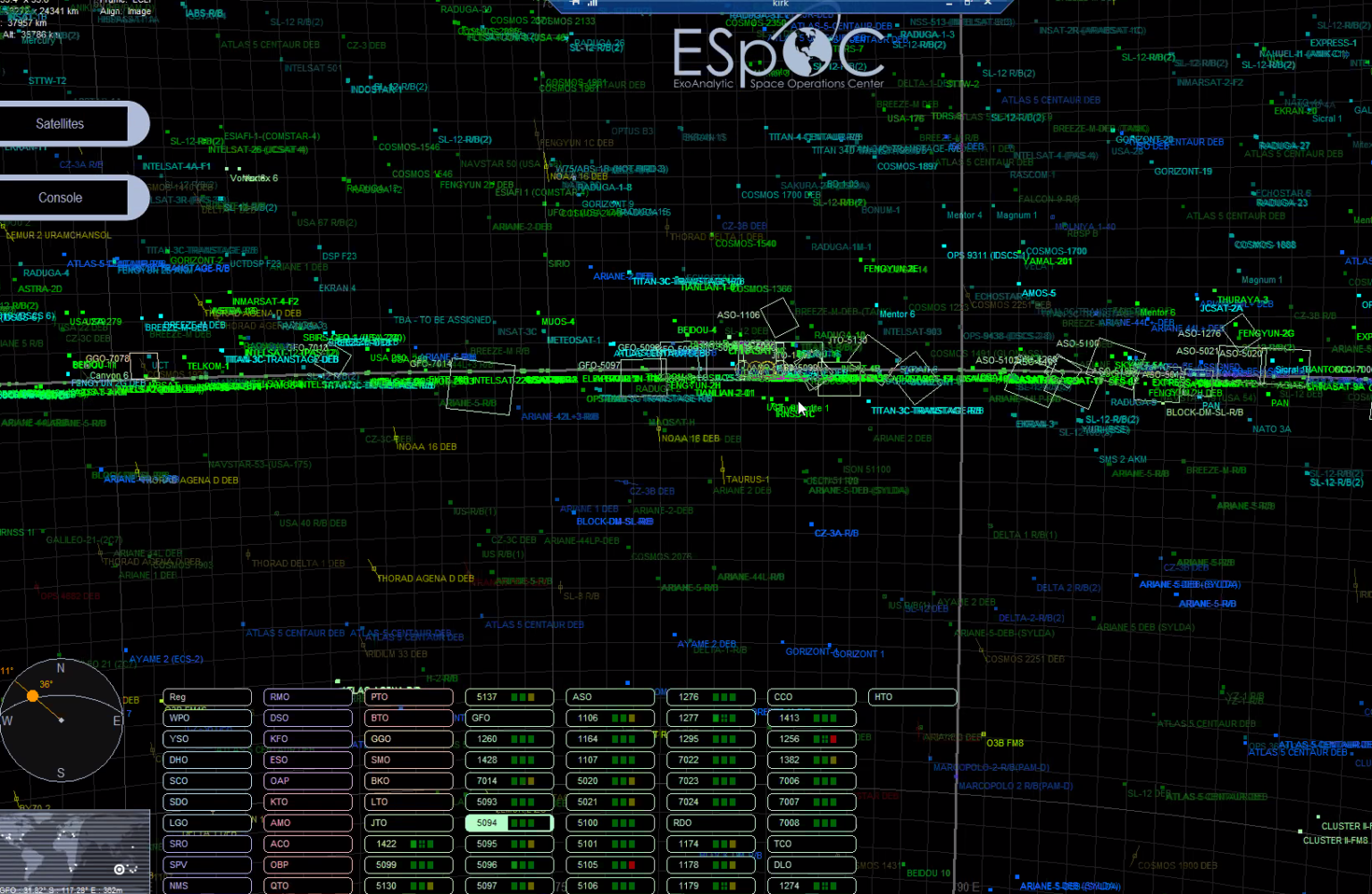 Space Domain Awareness – ExoAnalytic Solutions