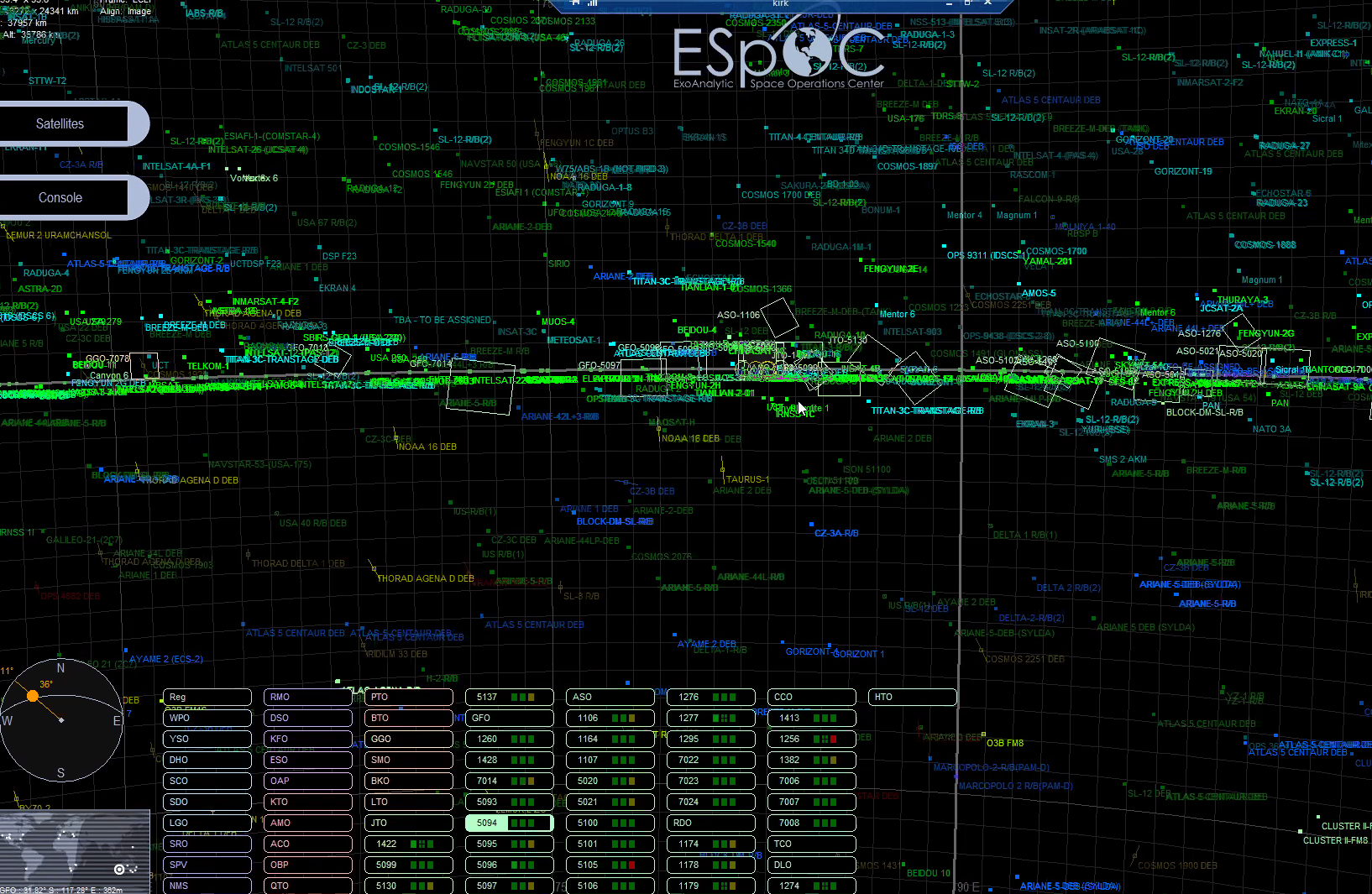 Space Domain Awareness – ExoAnalytic Solutions